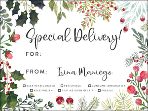 Holiday Delivery Cards – Pepa Prints